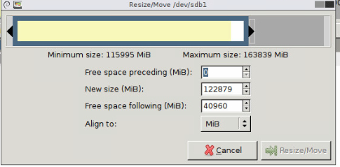 CentOS : Resize EXT4 Partition - The Lazy Admin Blog